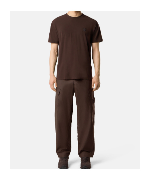 STONE ISLAND Stone Island Logo Patch Crewneck T-Shirt